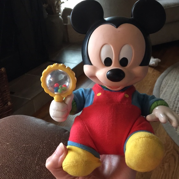 Disney | Toys | Vintage Baby Mickey Toy | Poshmark